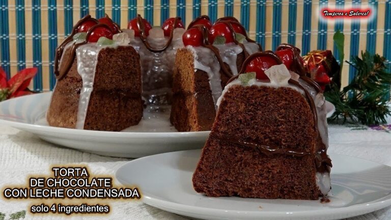 Deliciosa Tarta de Chocolate con Leche Condensada: Receta Fácil y ...