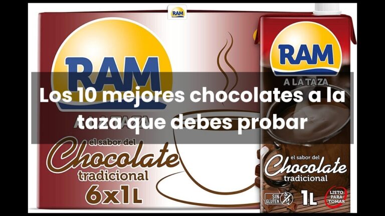 Chocolate a la Taza Ram: Descubre Su Precio y Variedades del Delicioso ...
